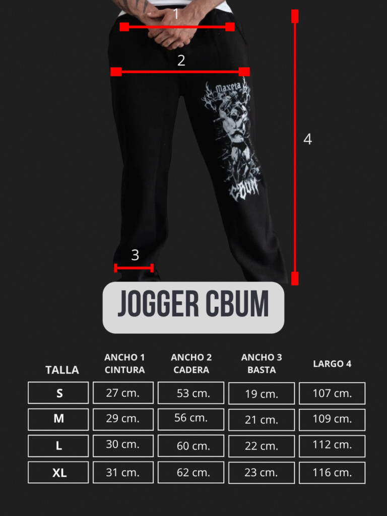 Jogger Negro CBUM | Hombre - MAXETA